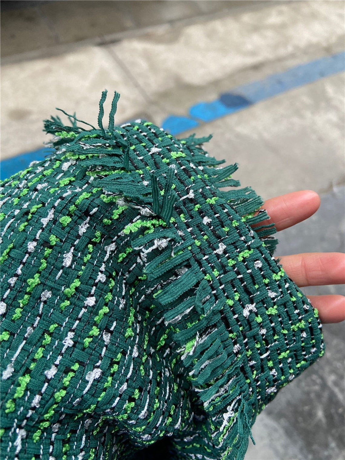 Tweed Color Fabricwoven Soft Fabric by the Yard - Etsy