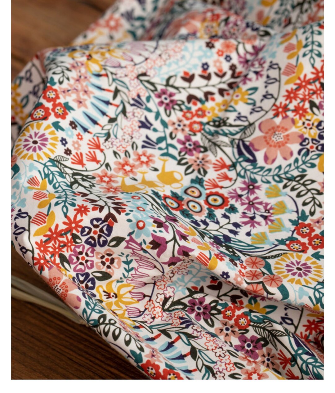 Printed Cotton Fabric by the Yard - Etsy