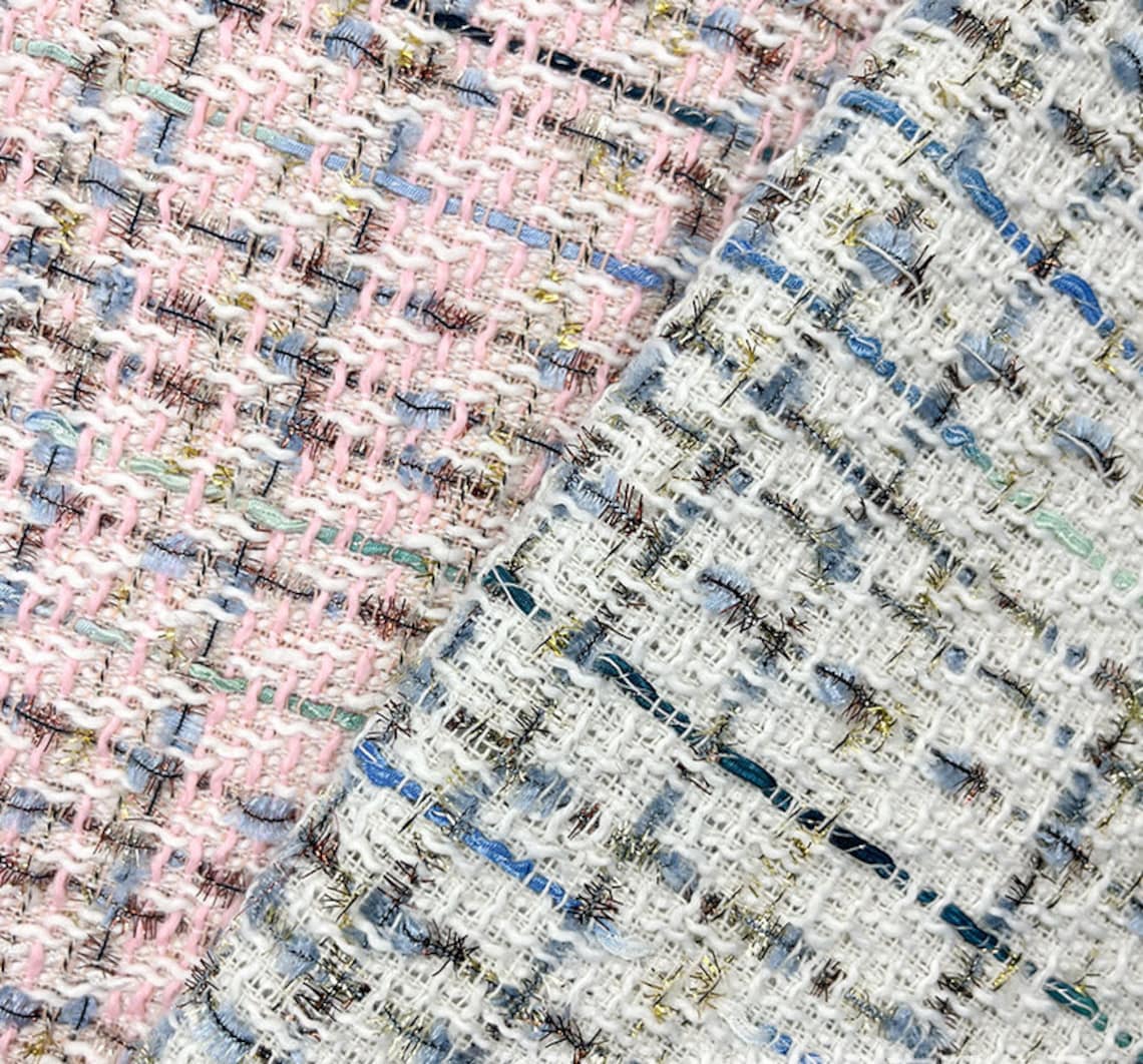 Tweed Fabric by the Yard - Etsy