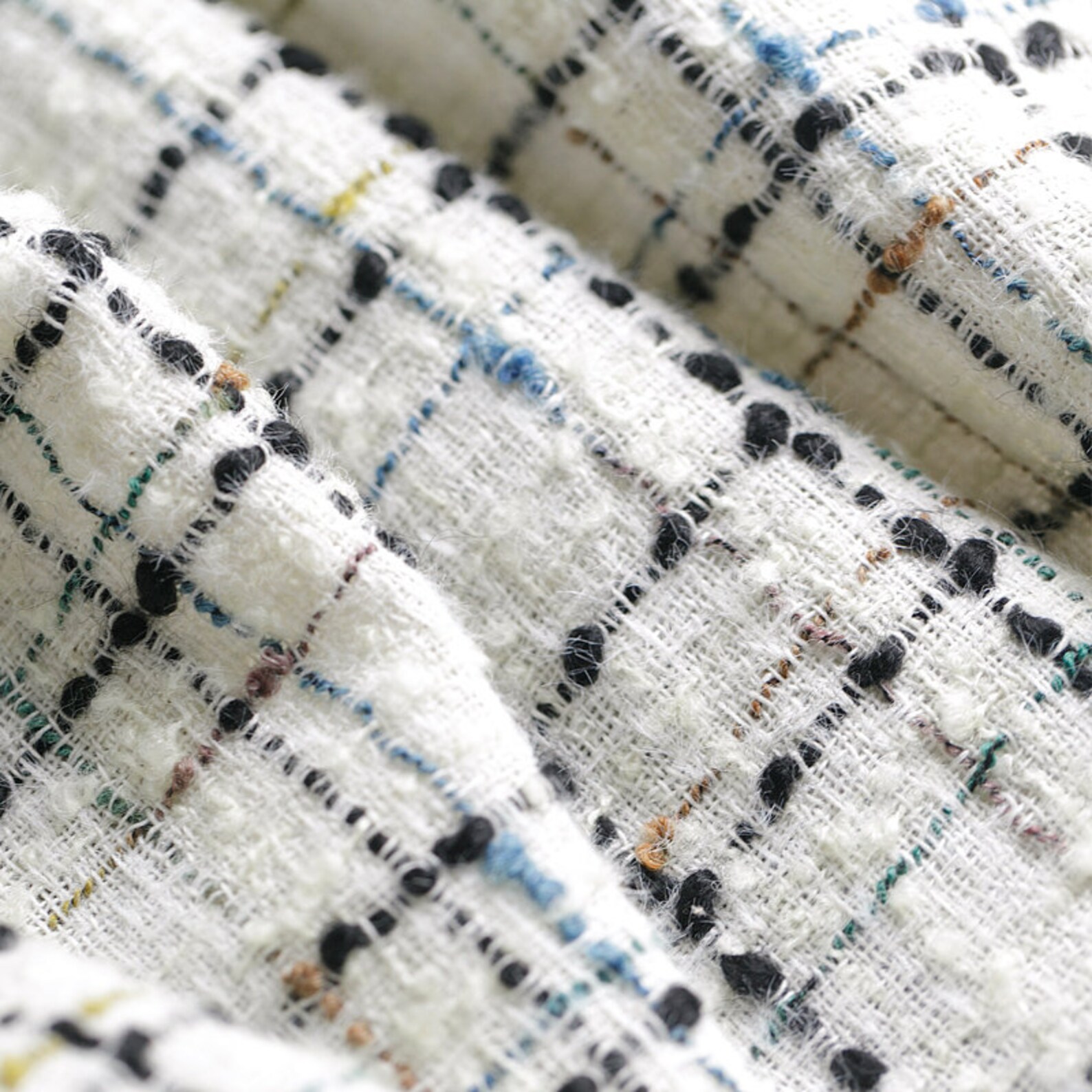 Tweed Fabricwoven Soft Woolen Fabricbag Fabricdress Fabric - Etsy