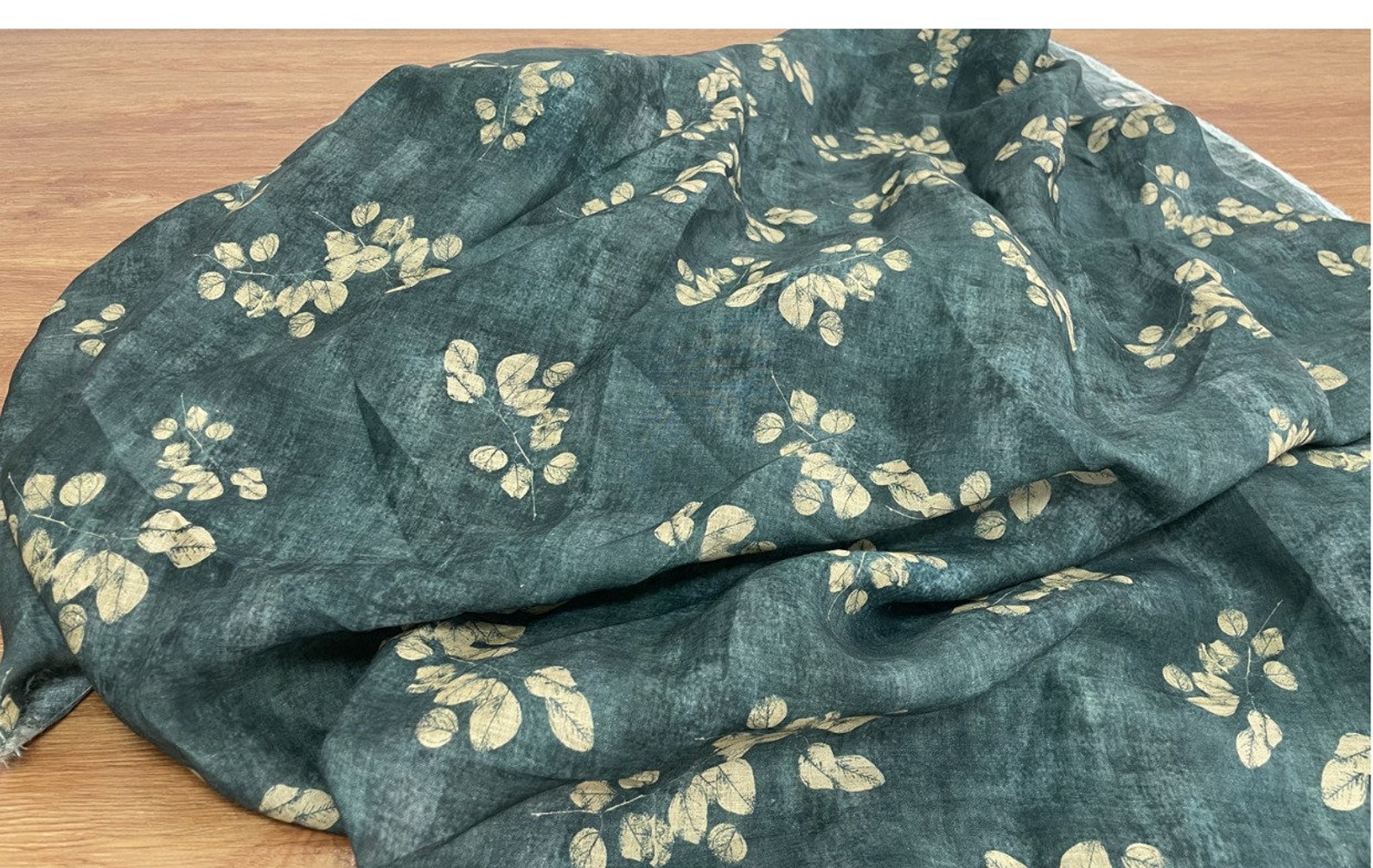 Printed Ramie Fabric by the Yard - Etsy