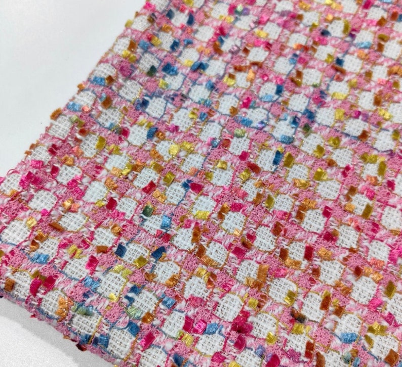 Tweed Fabric by the Yard - Etsy