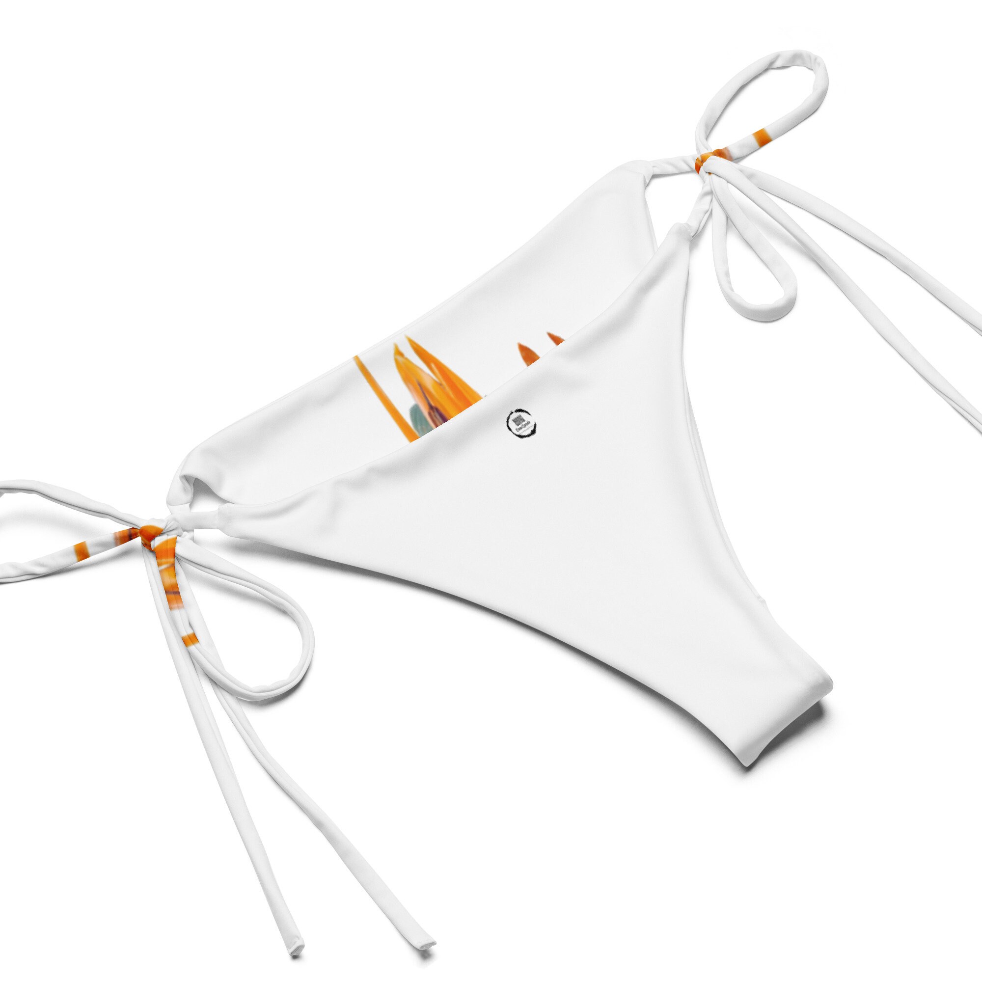 BIKINI. Bird of Paradise All-over Print Recycled String Bikini - Etsy