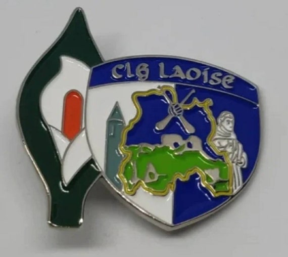 Laois Easter Lily Badge Irish Republican 1916 GAA Ireland | Etsy