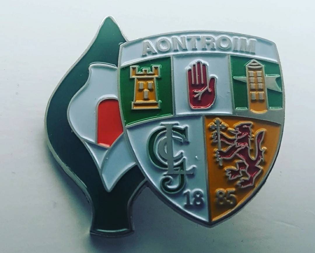 Antrim Easter Lily Badge - Antrim GAA Easter Lily 1916 Easter Rising ...