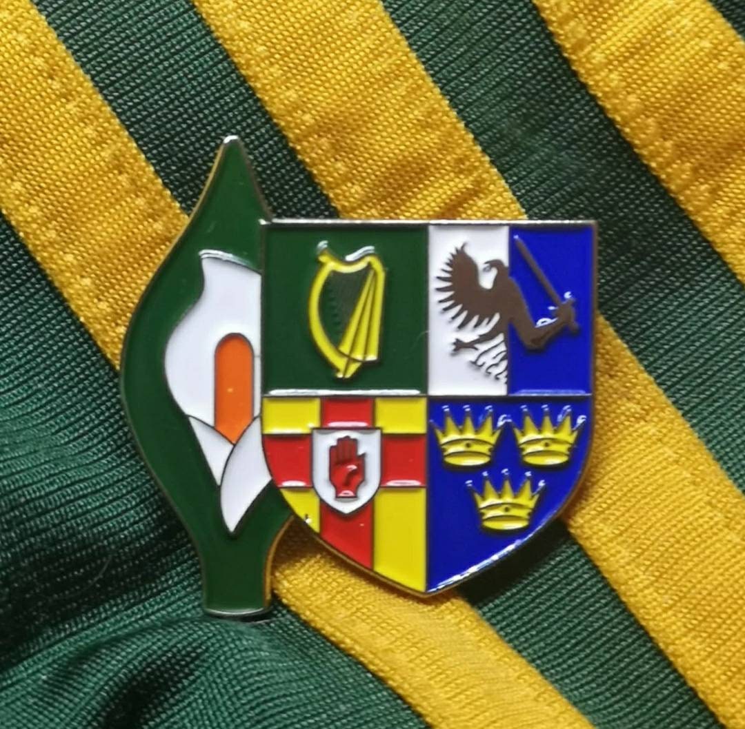 Irish 4 Provinces Easter Lily Badge Enamel Pin - Etsy