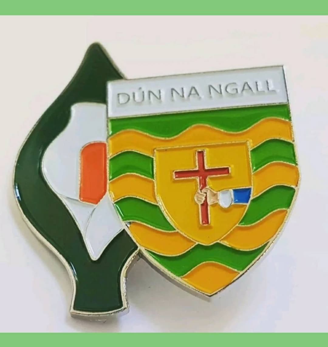 Donegal Lily Badge GAA Irish Republican - Etsy
