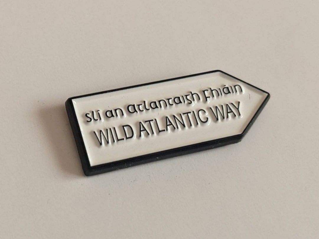 Wild Atlantic Way Enamel Lapel Pin Badge - Irish Ireland Eire - Etsy