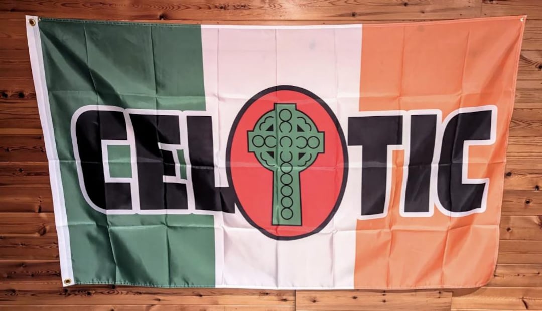 Celtic Origins Flag 5ftx3ft Glasgow Irish - Etsy