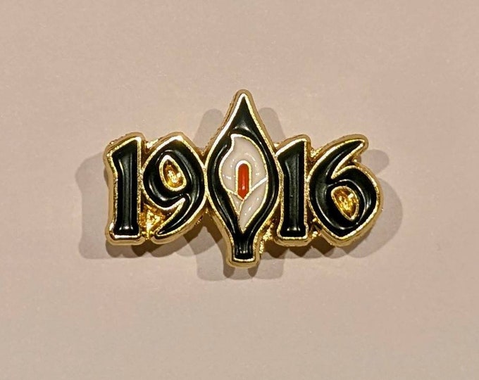 1916 Irish Easter Lily Enamel Pin Badge 1916 - Etsy