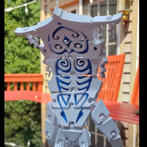 Raava and Vaatu Flexible 3d Print - Etsy