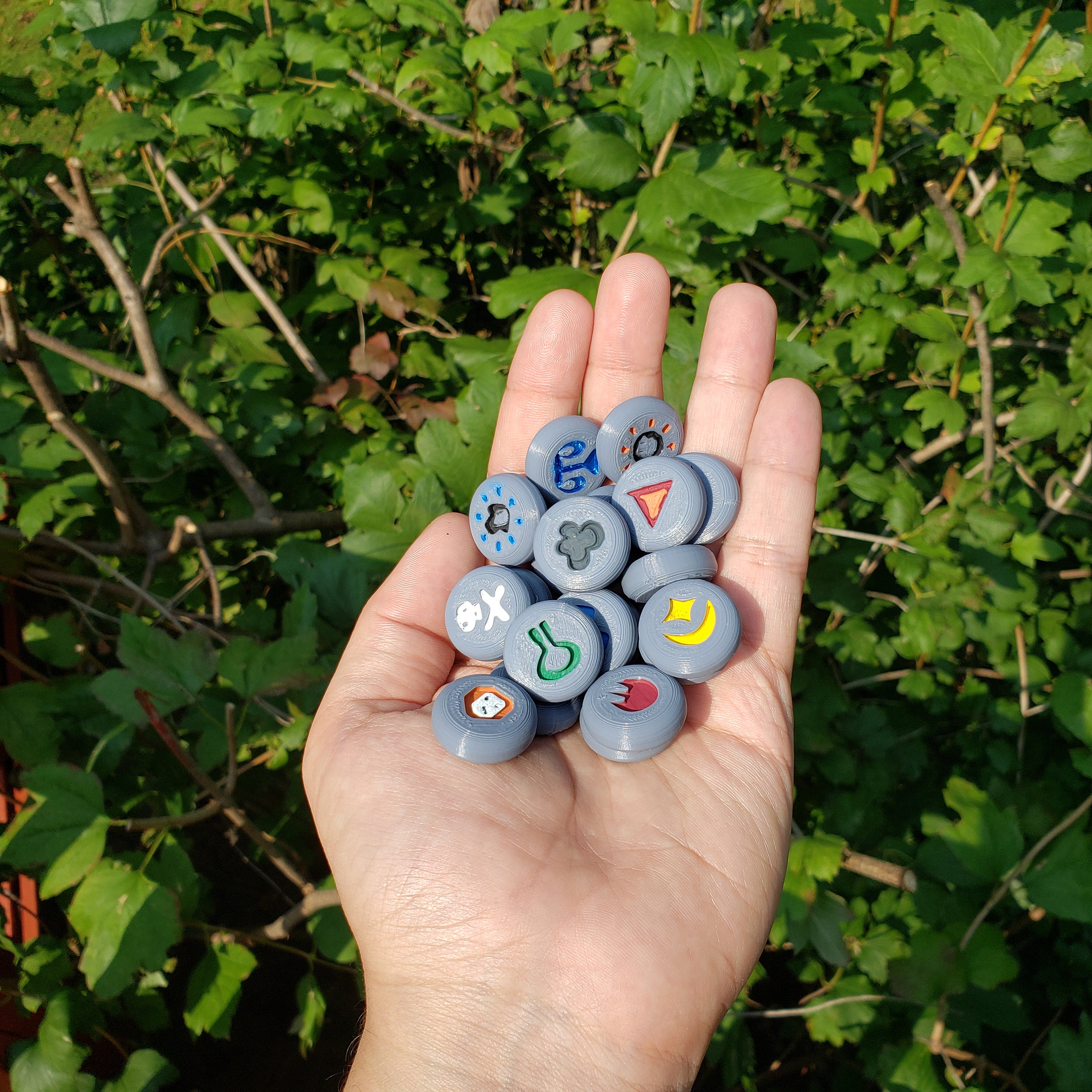 Runescape Runes 3d Printed - Etsy