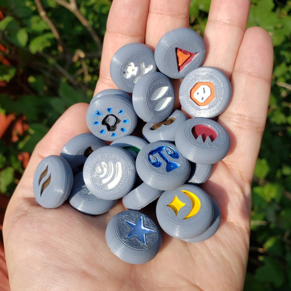 Runescape Runes 3d Printed - Etsy