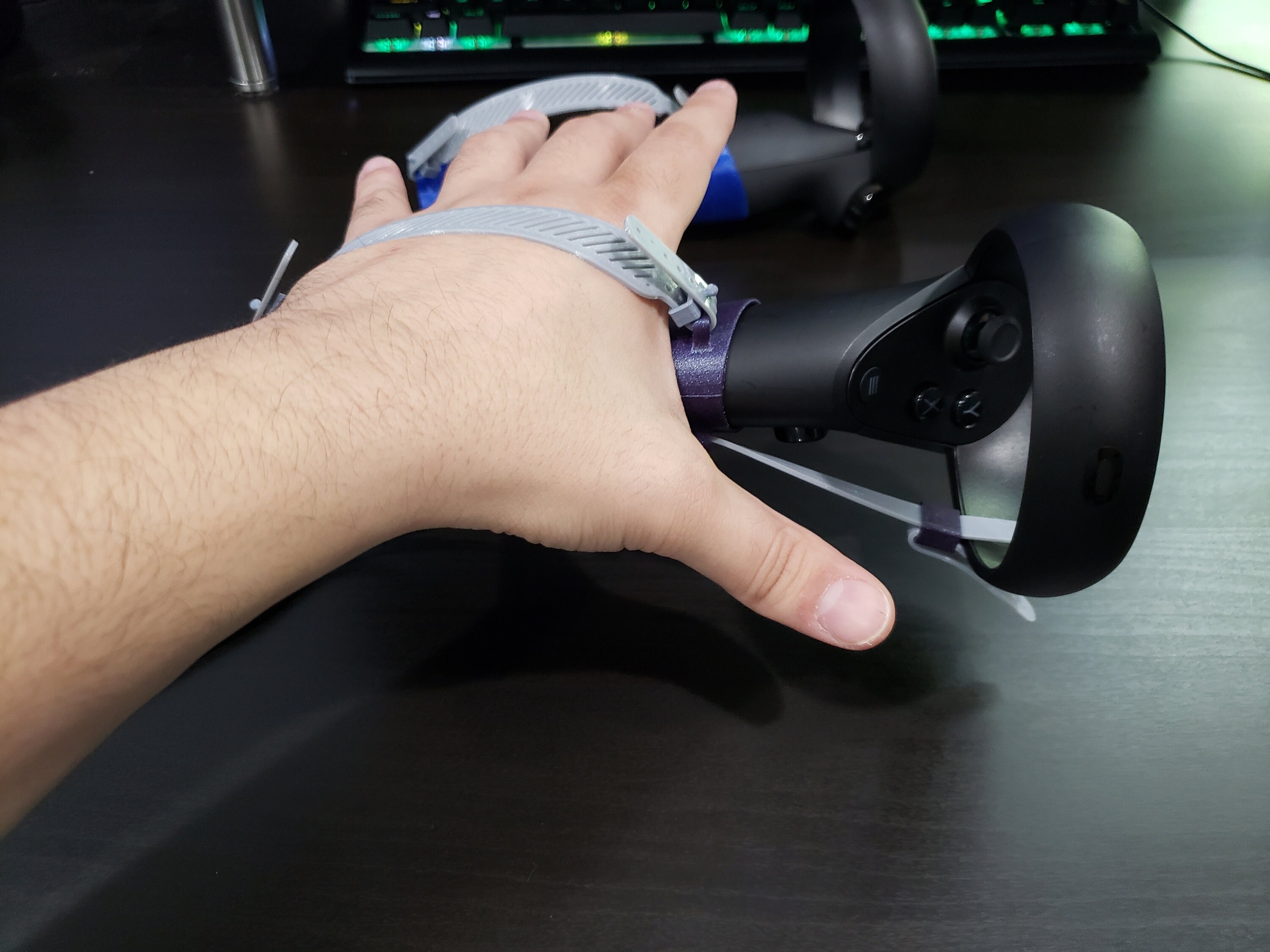 Beat Saber Sword Grip With Knuckle Straps for Rift S Controllers - Etsy