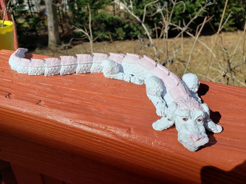Falkor - Articulated 3D Print - Etsy