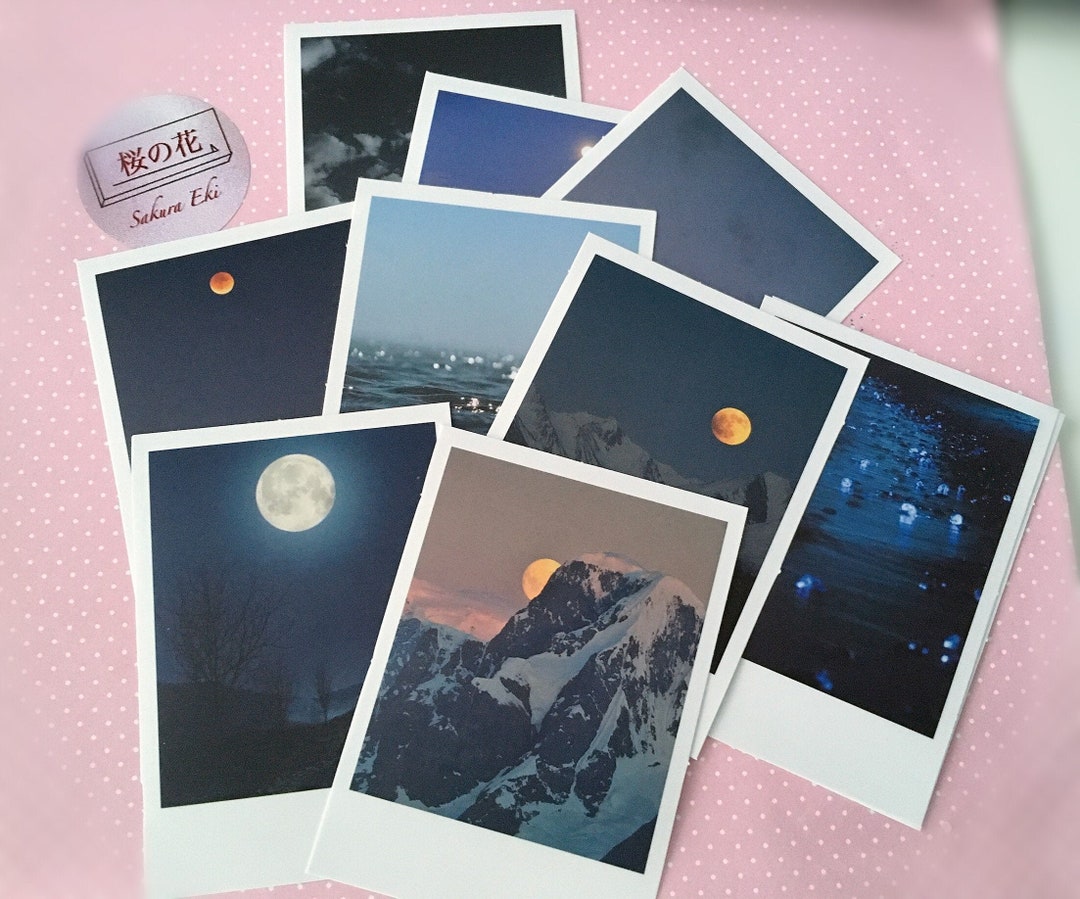 Sky Moon Stickers, Sky Stickers, Photo Stickers, Scrapbooking Papers ...