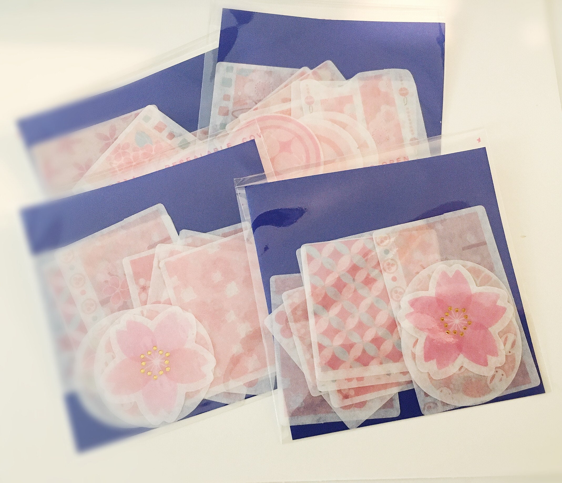 Sakura Cherry Blossom Sticker Pack Japanese Sticker Pack 15 | Etsy