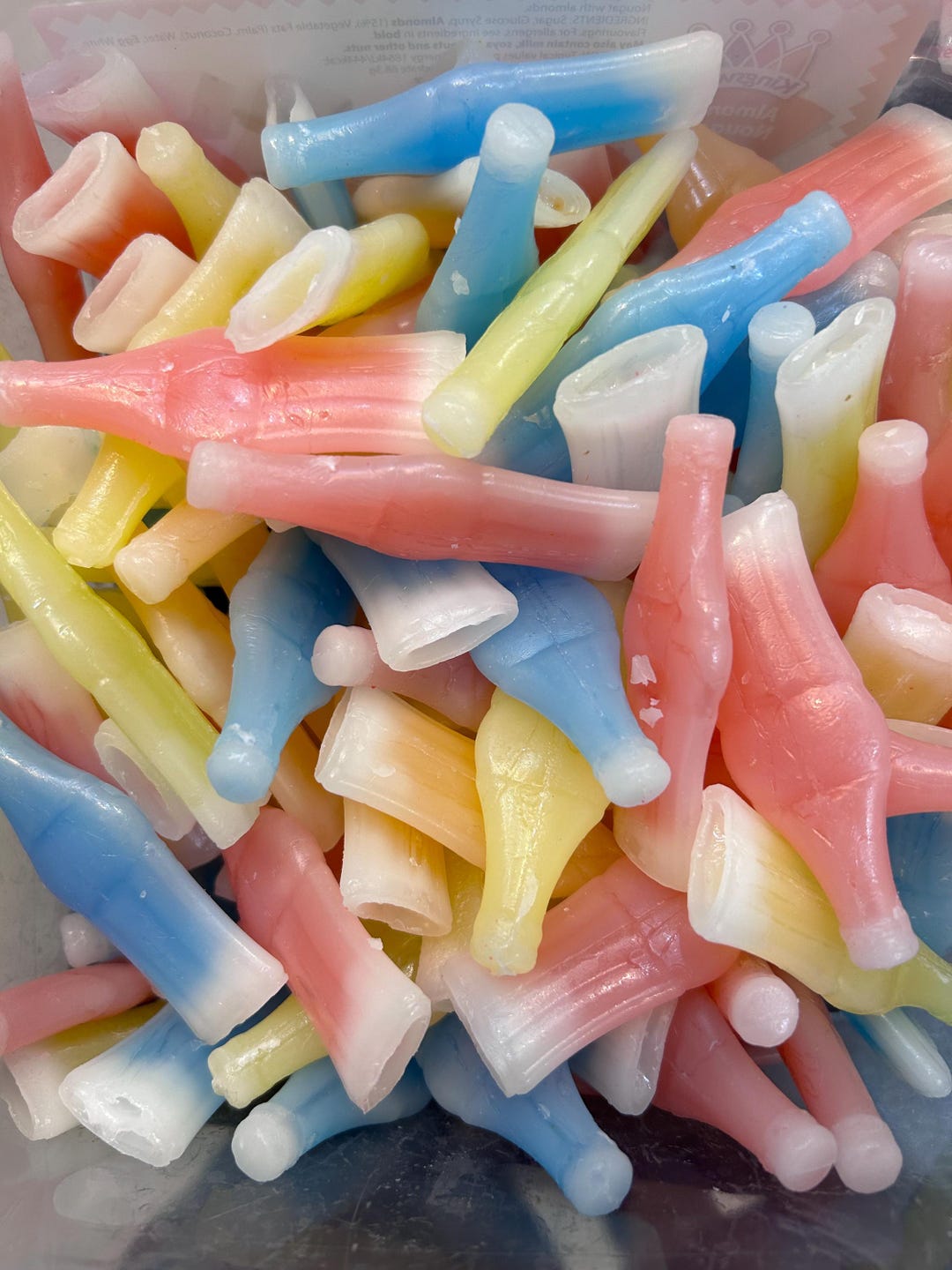 Wax Candy- 5 Wax Bottles - Etsy