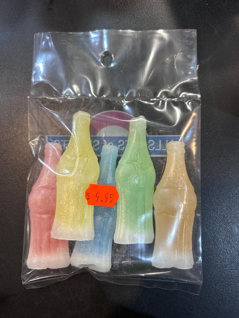 Wax Candy- 5 Wax Bottles - Etsy
