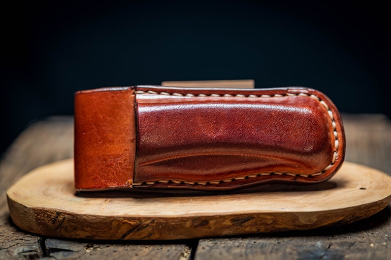 Handmade Leather Knife Sheath for Buck 110 - Wet Formed Veg Tan - Etsy