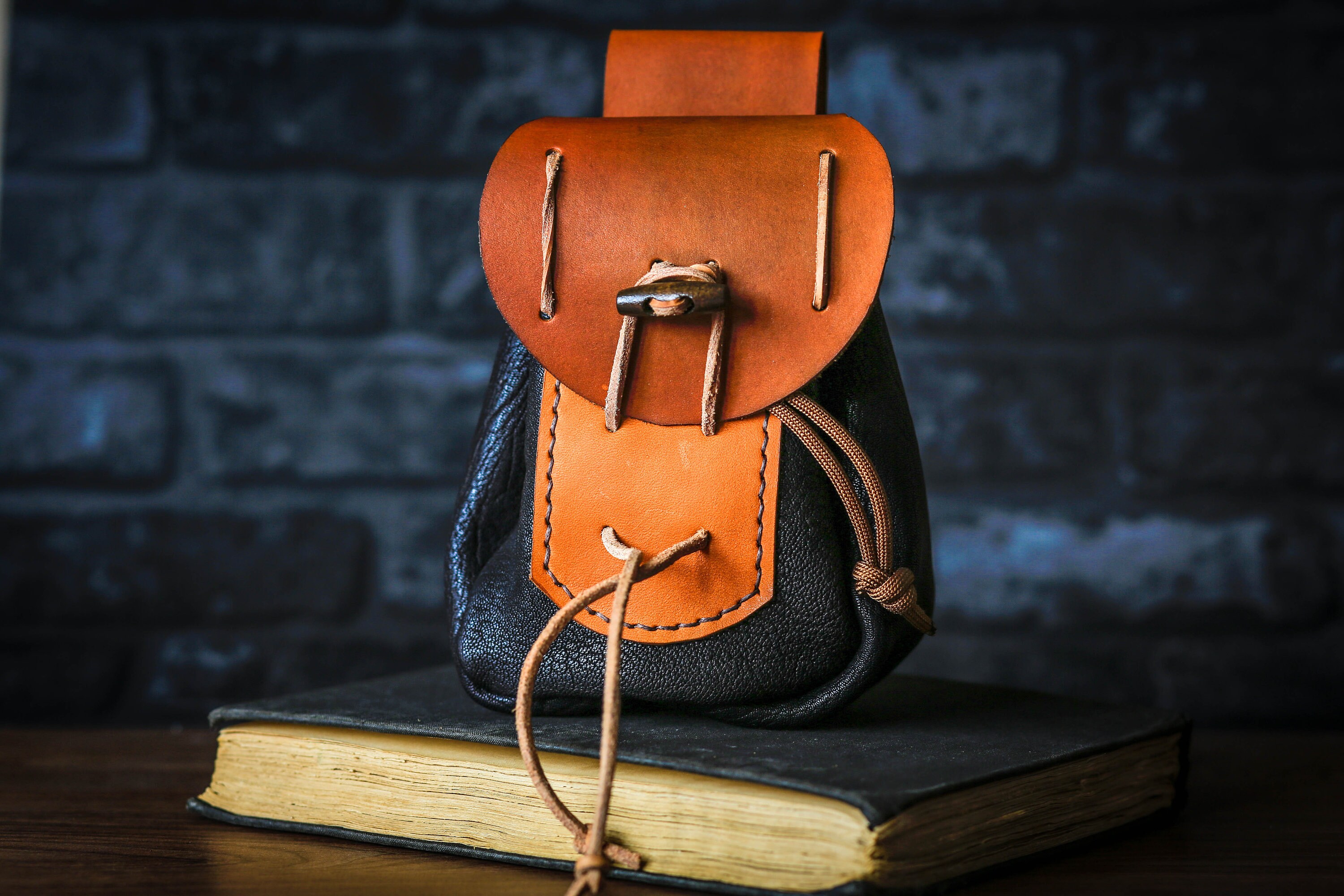 Hand Made Leather Bushcraft Pouch - Etsy UK