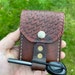 Hand Made Leather Survival/fire Pouch for an Altoids Style Tin - Etsy
