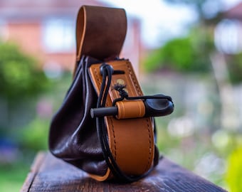 Leather Belt Loop Pouch - Etsy