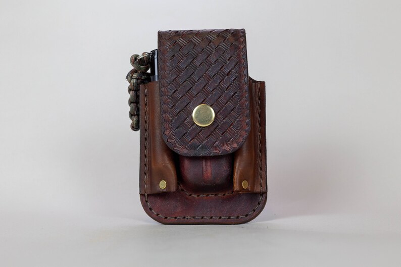 Leather Belt Pouch for Leatherman Wave Maglite Solitare and - Etsy