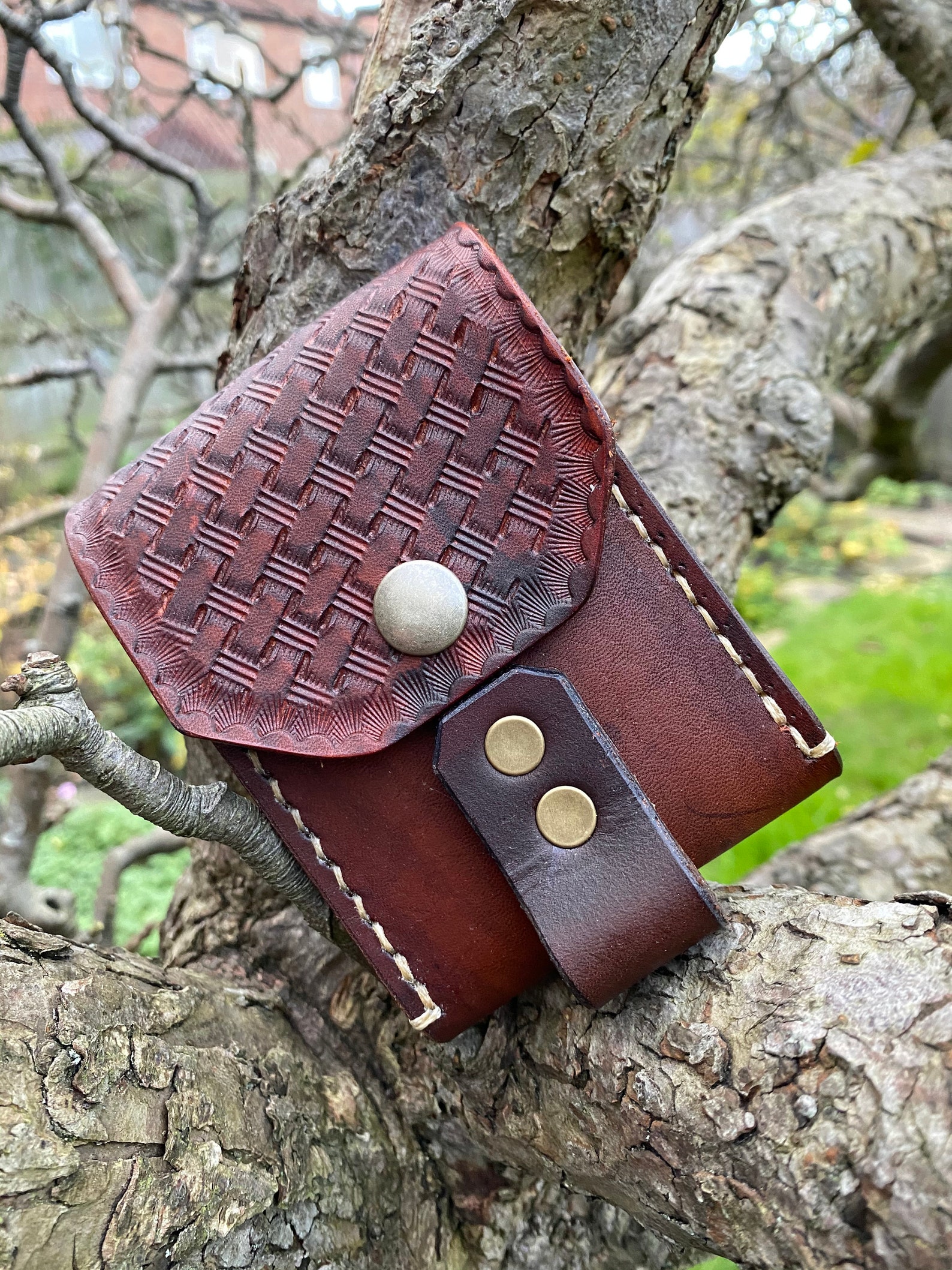 Hand Made Leather Survival/fire Pouch for an Altoids Style Tin - Etsy