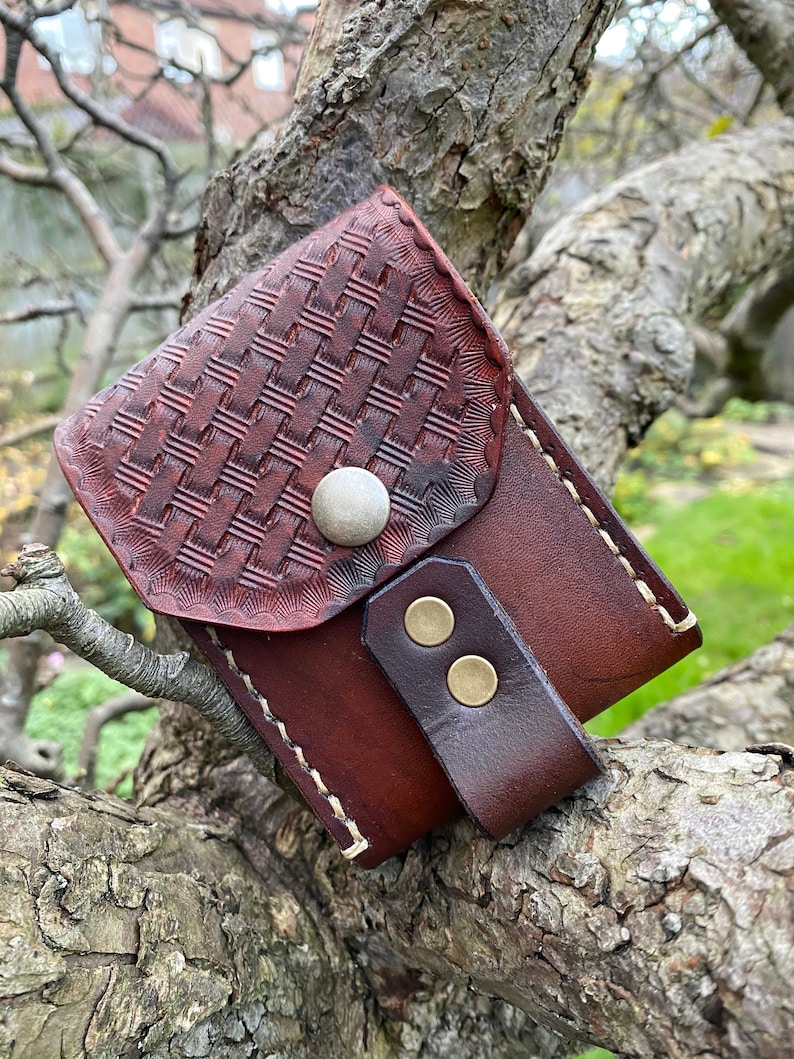 Hand Made Leather Survival/fire Pouch for an Altoids Style Tin - Etsy