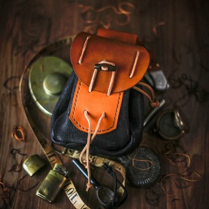 Hand Made Leather Bushcraft Pouch - Etsy UK