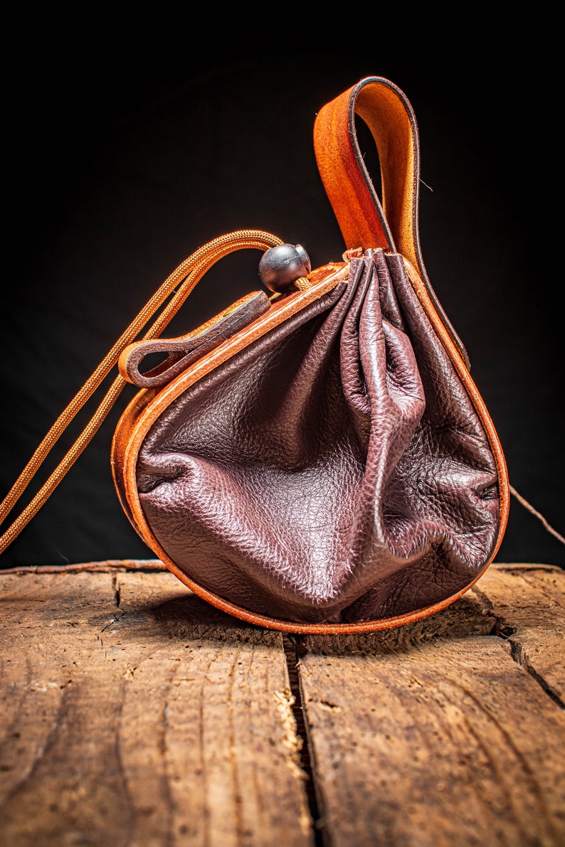 Handmade Full-grain Leather Tinder Pouch With Belt Loop - Etsy
