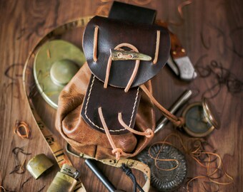 Hand Made Leather Survival/fire Pouch for an Altoids Style Tin | Etsy