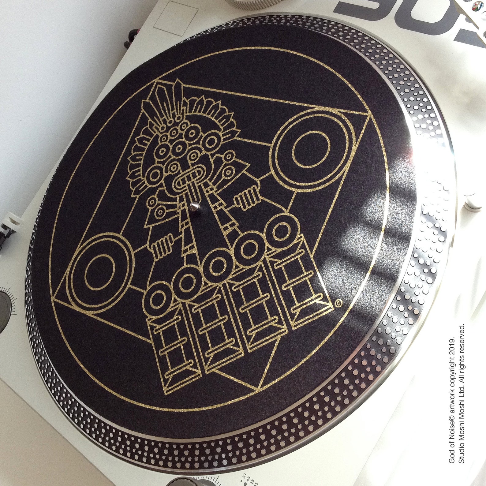 DJ Slipmat Vinyl Record Player Decks Platter Mat for 12 Turntables - Etsy