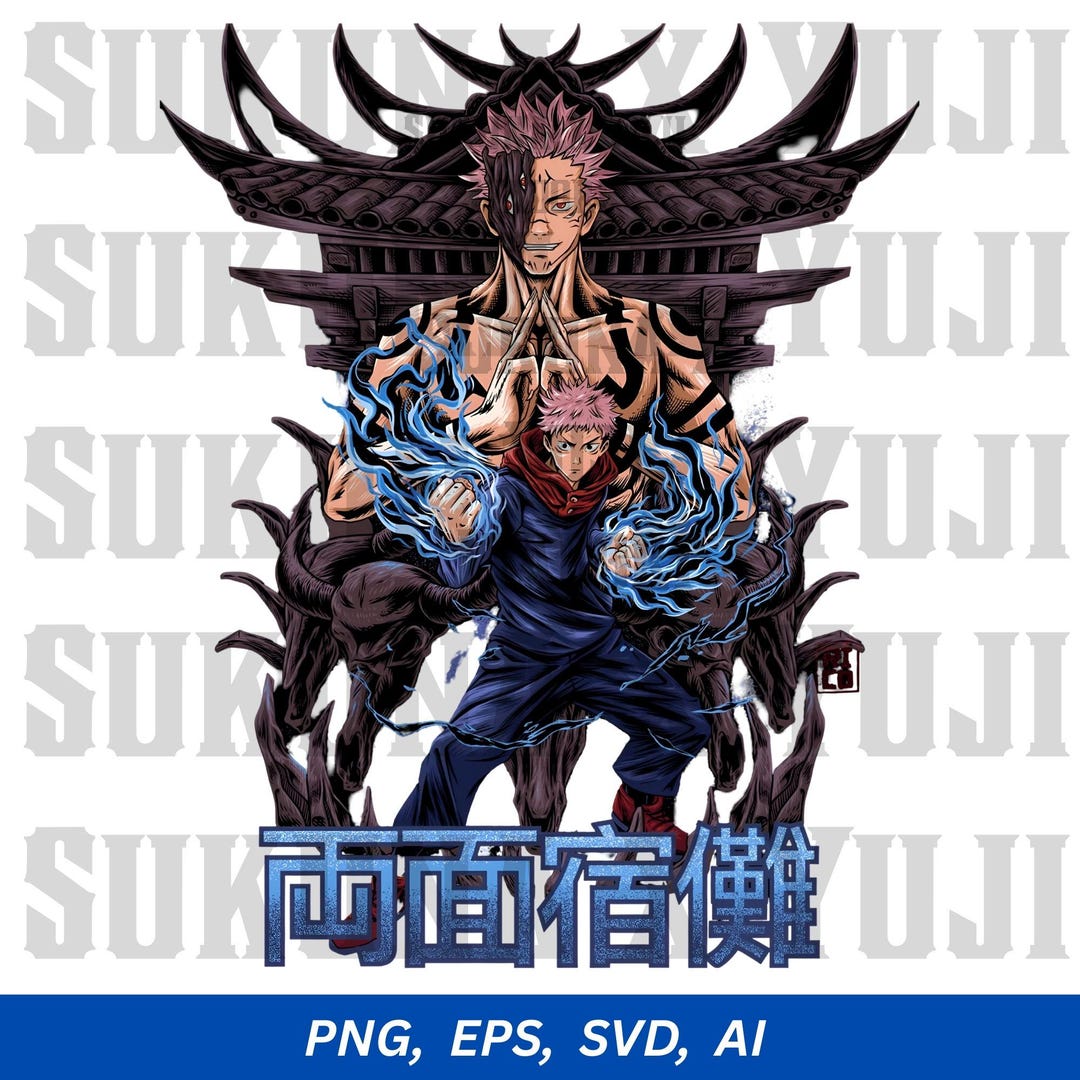 Ryomen Sukuna, Yuji Itadori, Jujutsu Kaisen, Sukuna Yuji, Jjk Sukuna ...
