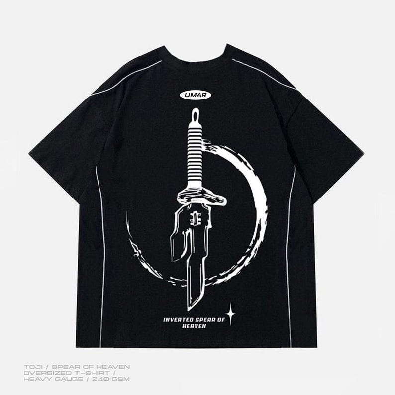 Toji Fushiguro Dagger, Jujutsu Kaisen, Anime T-shirt Design - Jujutsu ...