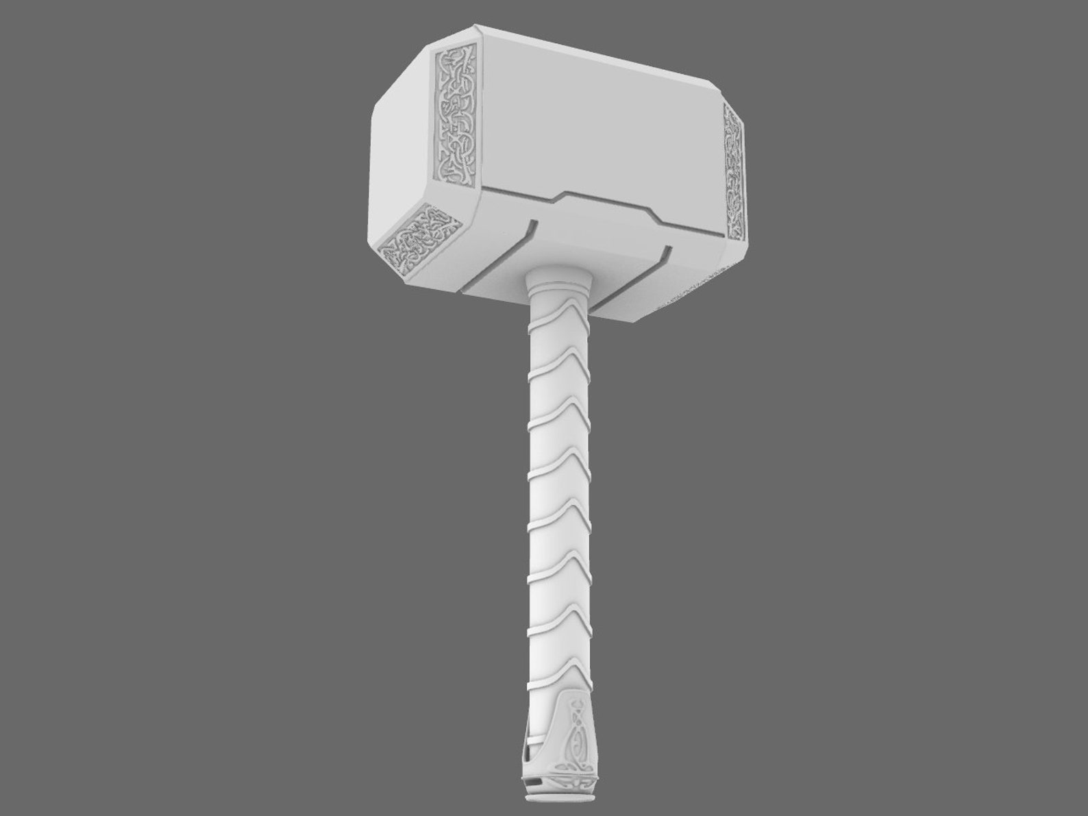 Mjolnir MCU 3d Model - Etsy