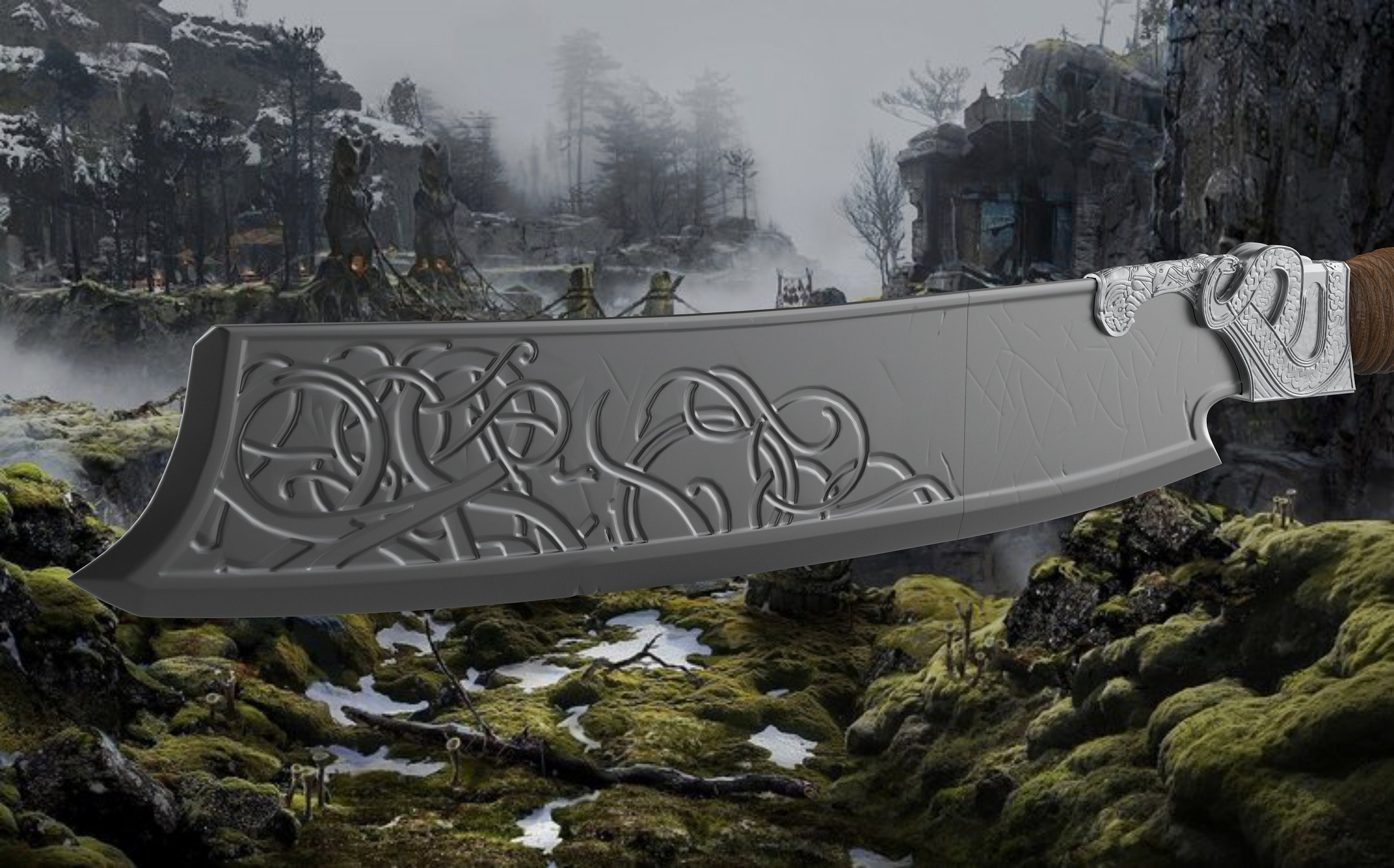 God of War Thrud Sword High Quality 3d Print Model - Etsy