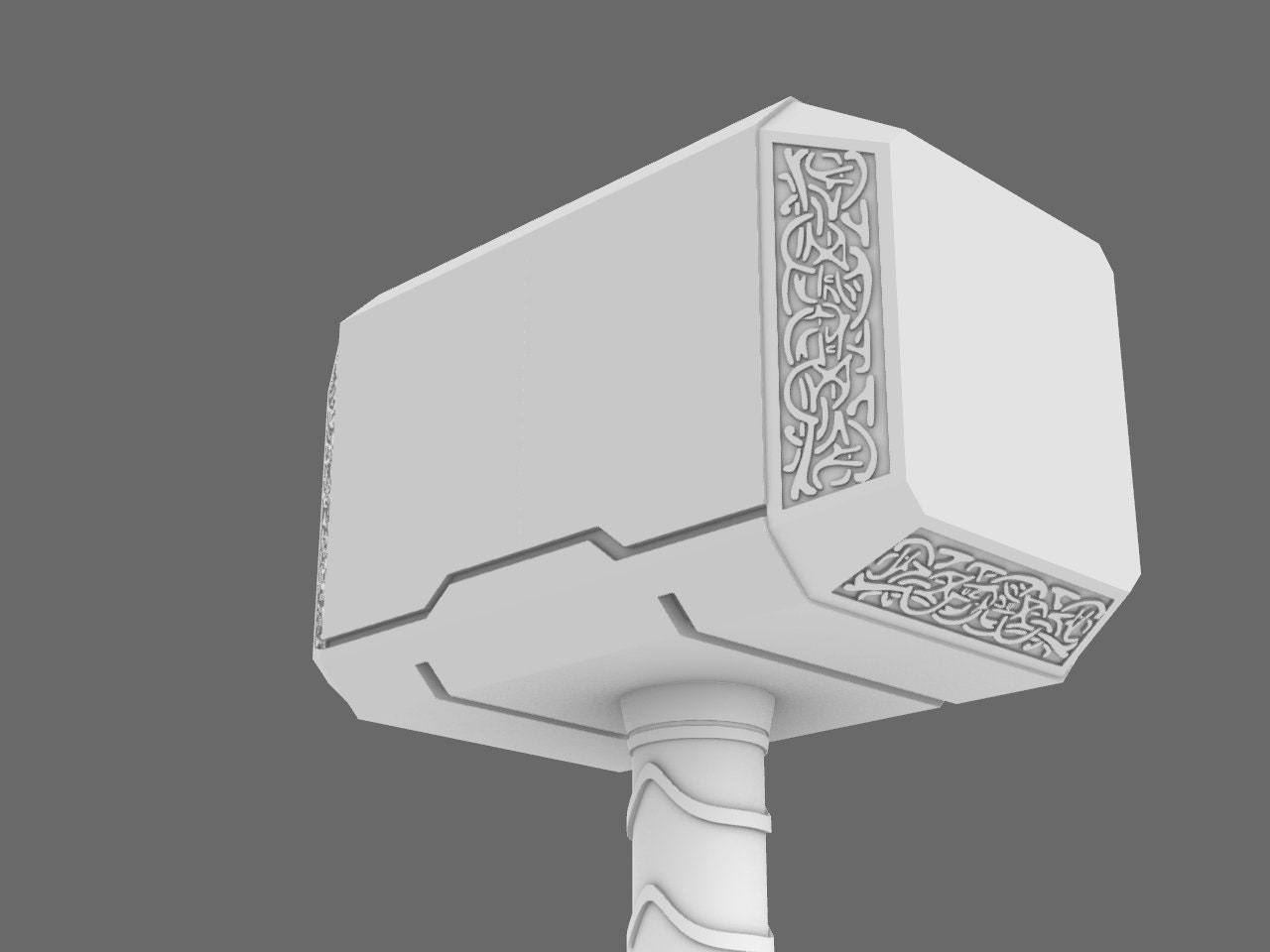Mjolnir MCU 3d Model - Etsy