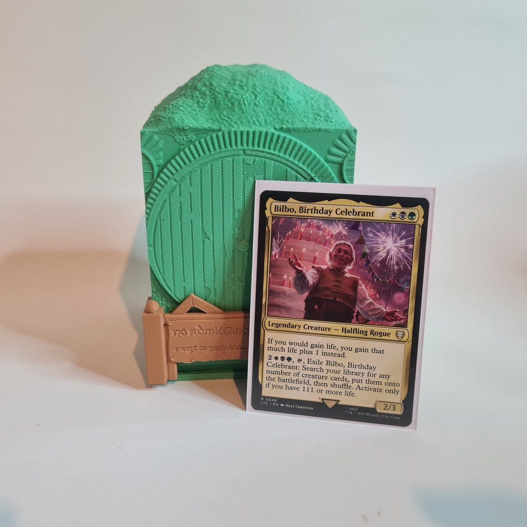 Hobbit Hole Deck Box 3d Model - for Magic the Gathering or Other ...
