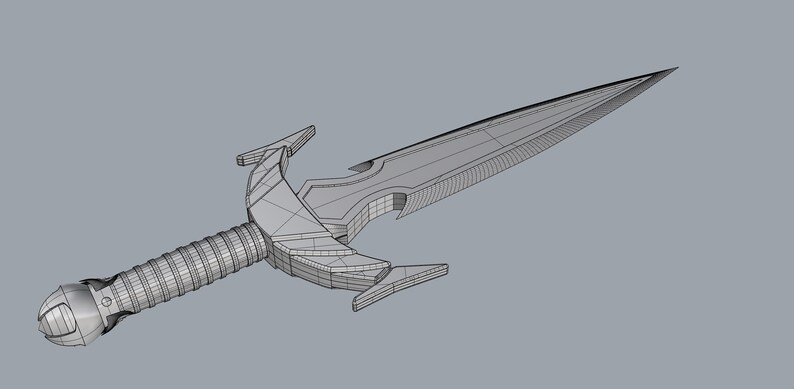 Skyrim Mehrunes Razor 3d Print Model - Etsy Canada