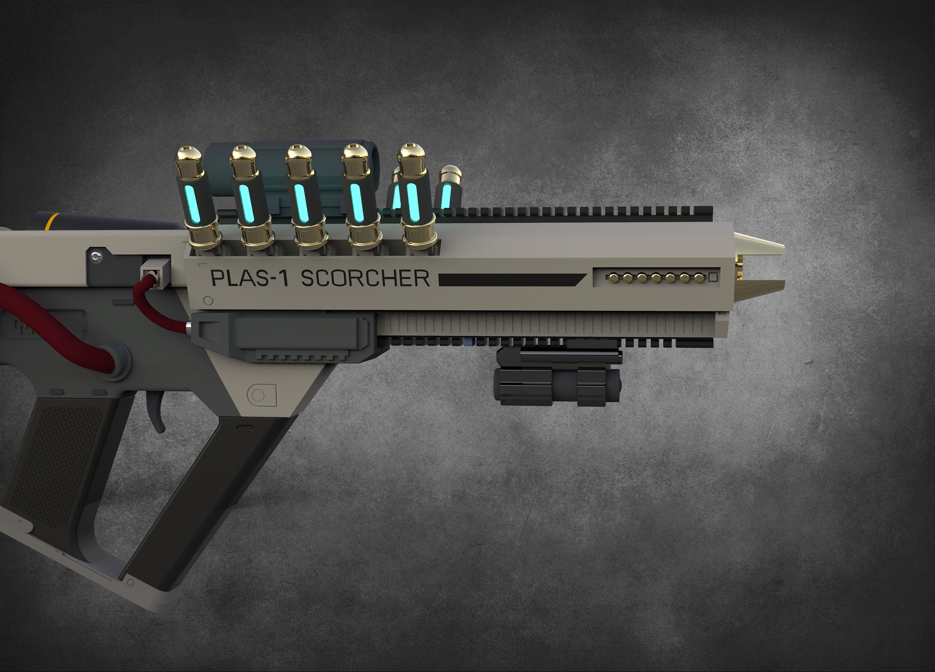 Helldivers 2 PLAS-1 Scorcher High Quality 3D Print Model - Etsy