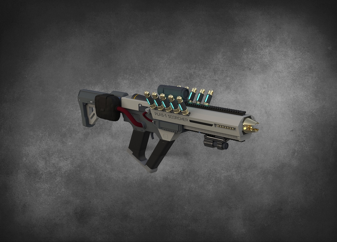 Helldivers 2 - PLAS-1 Scorcher - High Quality 3D Print Model! - Etsy