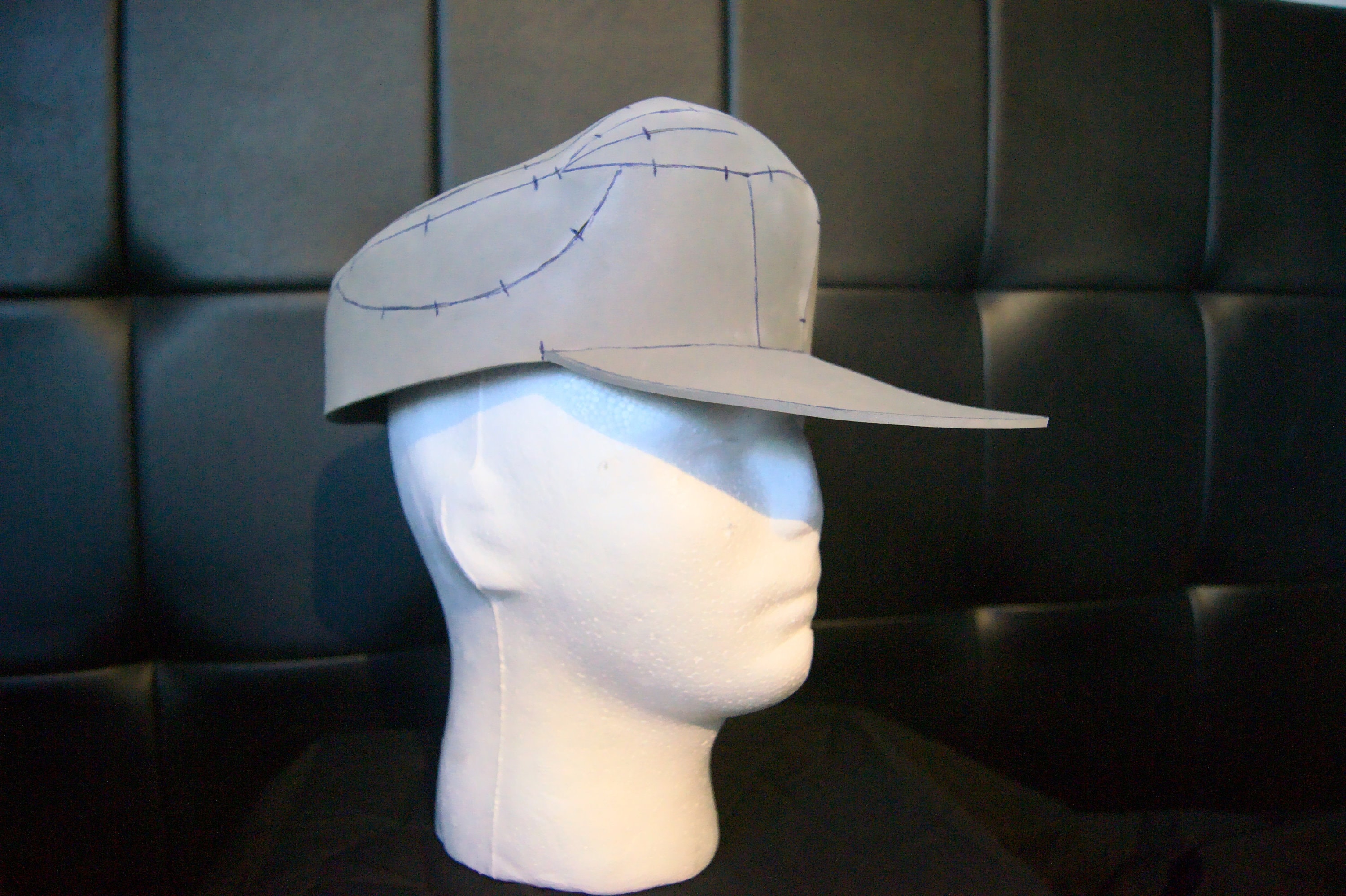 Hat Cap Foam Pattern