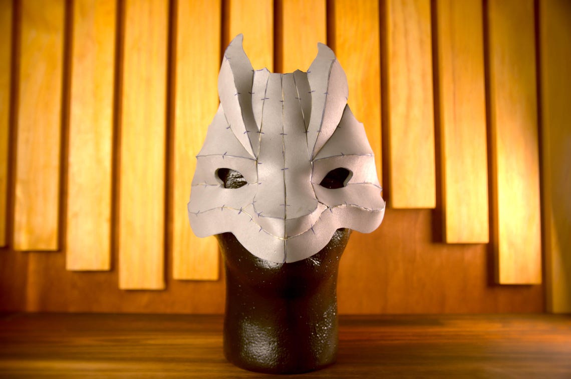 Dragon Mask Masquerade Foam Pattern | Costume Accessory, Cosplays ...