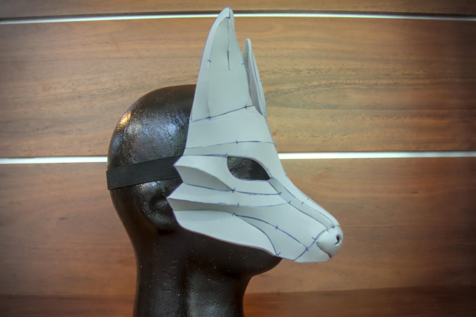 Animal Masquerade Mask Foam Pattern Bundle | Anubis, Wolf, Cat, Bunny ...