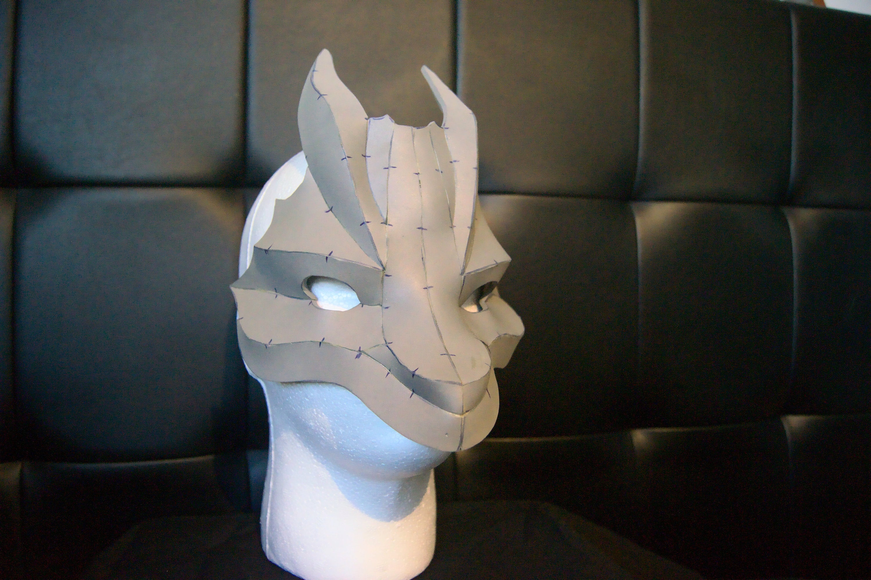 Masquerade Mask Foam Pattern Bundle | Wolf, Dragon, Half and Full Face