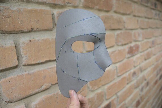 Half Face Mask Template