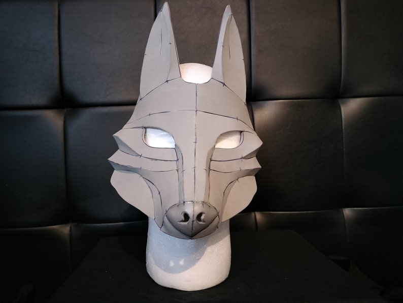 Anubis and Dog Mask Masquerade Foam Pattern | Cosplays, Costumes ...