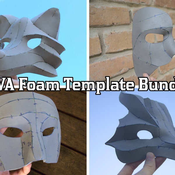 Wolf Face Mask - Etsy